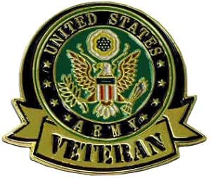 Amazon.com: United States Army Veteran Custom Lapel Pin with Eagle ...