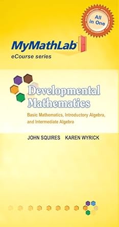 Buy MyLab Math for Squires/Wyrick Developmental Mathematics: Basic Math ...