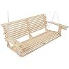 Amazon.com: 4 Foot Handmade Cypress Porch Swing with Cupholders Proudly ...