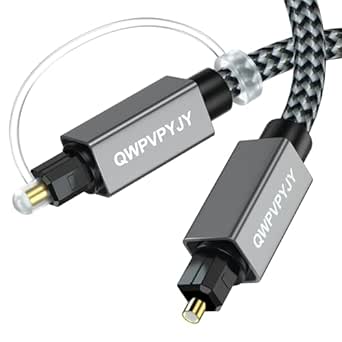 Amazon.com: QWPVPYJY Optical Audio Cable, 16 Feet/5.0M Digital Optical ...