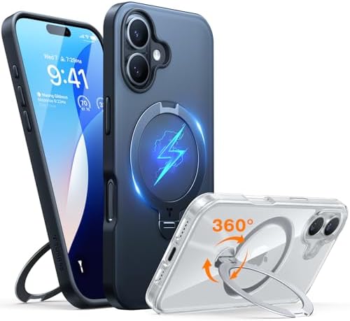 Amazon.com: MAGIC JOHN Designed for iPhone 16 Case with Magnetic ...
