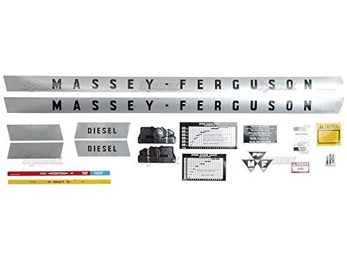 Amazon.com: Complete Decal Set for Massey-Ferguson MF 135 Tractor ...