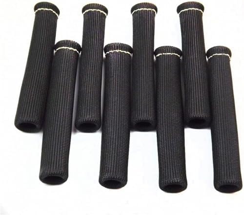 Amazon.com: 8pcs Spark Plug Wire Heat Shield Sleeve, Spark Plug Boot ...