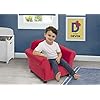 Amazon.com: Sesame Street Elmo Upholstered Chair by Delta Children, Red ...
