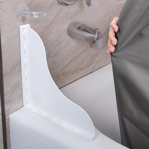 Amazon.com: SELOTOKITER 2 Pcs Bathtub Shower Splash Guard with 2 ...
