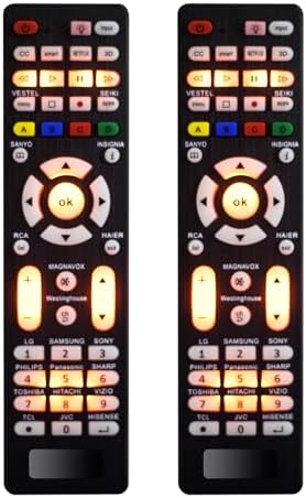 Amazon.com: (Pack of 2) Universal TV Remote Compatible for Samsung,LG ...