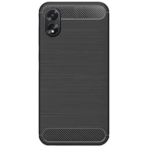 Inktree Back Cover Case for Oppo A38 4G / Oppo A38 4G Back Cover (Carbon Fibre Rugged Armour ...