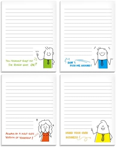 Amazon.com : Dianelhall 8 Pcs Funny Sticky Notes for Women Funny ...
