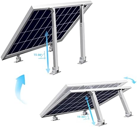 Amazon.com: SUNER POWE Adjustable Solar Panel Mount Racks - Folding ...