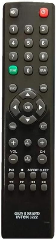 Paril® Tv Remote Compatible for Intex Smart led/LCD Tv Remote ...