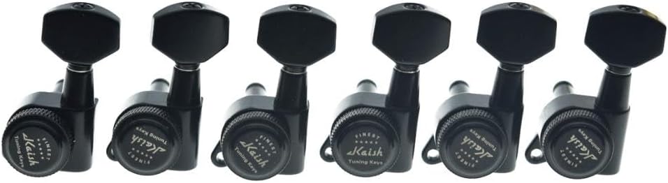 Amazon.com: KAISH Lefty 18:1 Locking Tuners Tuning Keys Guitar Locking ...