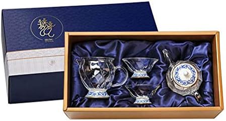 Amazon.co.jp: 【国内正規品】宜龍 晶艶シリーズ亜州ギフトセット（ティーポット285ml 1個, ピッチャー250ml 1個, コップ65ml 2客) : ホーム＆キッチン