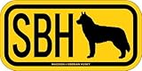 ・ブランド:MAGSIGN・製造元:MAGSIGN・モデル:MAGSIGN-DOG-SBH-int(stickerL)・製造元/メーカー部品番号:MAGSIGN-DOG-SBH-int(stickerL)・シベリアンハスキーのシルエットとイ...