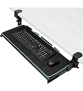Amazon.com : VIVO Large Keyboard Tray Under Desk Pull Out Platform with ...