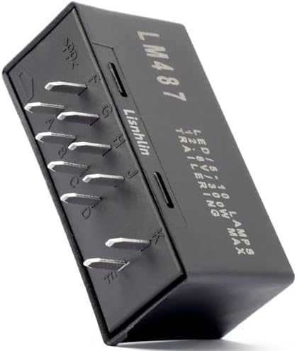 Amazon.com: X AUTOHAUX LM487 10 Pins Led Flasher Relay for Cadillac ...