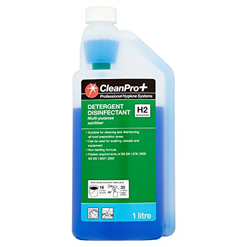 ( 1ltr Pack ) Clean Pro+ Detergent Disinfectant H2 Concentrate 1 Litre ...