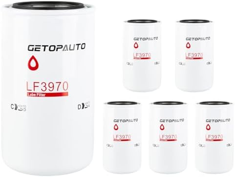 Amazon.com: GETOPAUTO LF3970 Oil Filter Compatible with Cummins ISB ...