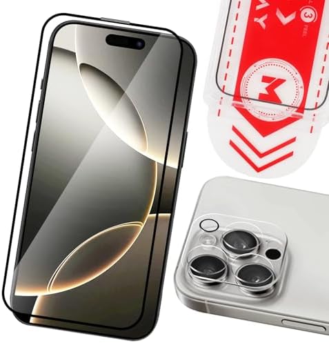 Amazon.com: Lamicall Screen Protector for iPhone 16 Pro Max (6.9 ...