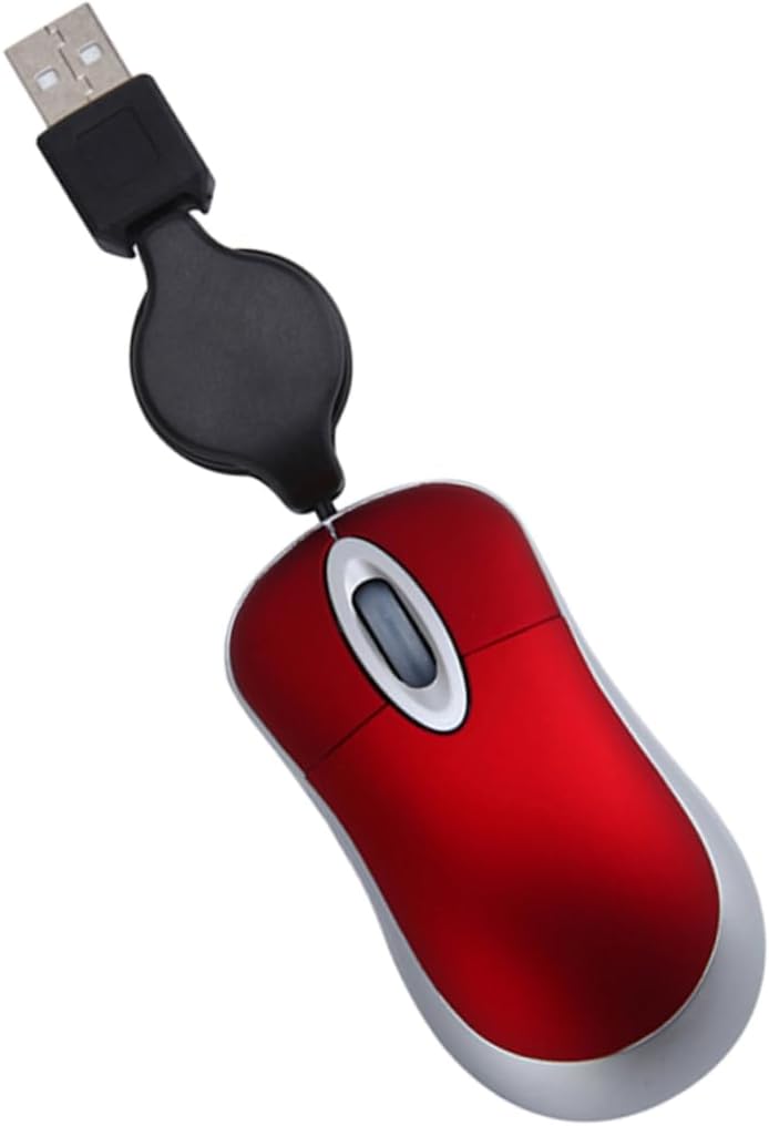 Amazon.com: EEEKit Ultra Compact 3-Button USB Mouse, Black, 3 x 1.57 x ...