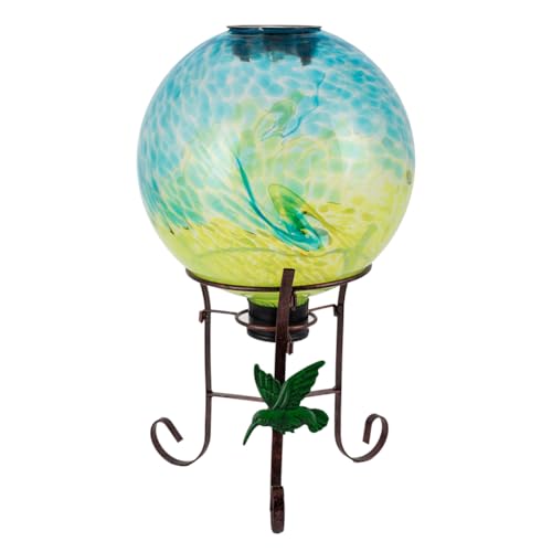 Best Solar Gazing Ball With Stand for Gardens – Backyard Alpha