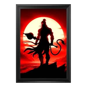 Hanuman Ji Photo Frame Collection - Small and Large Acrylic Frames for ...