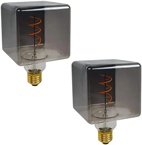 Amazon.com: Lxcom Lighting Decorative LED Edison Bulb 4W Ice Cube ...