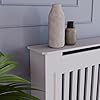 Vida Designs Chelsea Radiator Cover With Modern Slats White Decorative ...