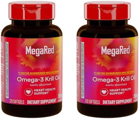 Amazon.com: MegaRed Advanced 4-in-1 2X Concentrated 500mg Omega-3 Fish ...