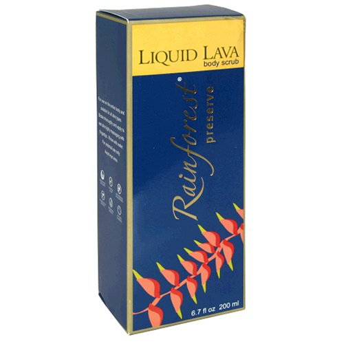Amazon.com : Rainforest Preserve Liquid Lava, Body Scrub, 6.7 fl oz ...