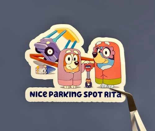Amazon.com - Sticker Cute, Beautiful Sticker Nice Parking Spot Rita ...