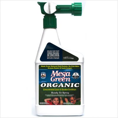 Amazon.com : Mega Green Organic Fertilizer, All Purpose, Lawn and ...