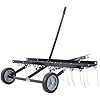 Amazon.com : 40" Lawn Sweeper Tow Behind Dethatcher - Tine Tow ...