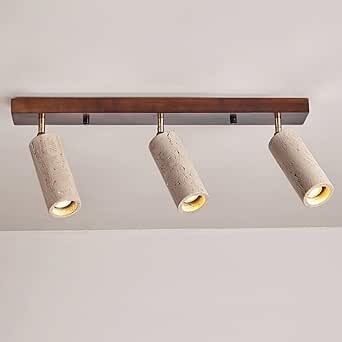 ZYANLING Modern LED Nordic Minimalism Natural Travertine Ceiling Lights ...