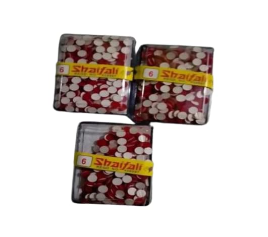 New Inning Small Red Bindi Simple Forehead Bindi for Women - Pack of 3 ...