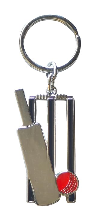 Metal Cricket Stumps Key Chain (Multicolour) : Amazon.in: Bags, Wallets ...