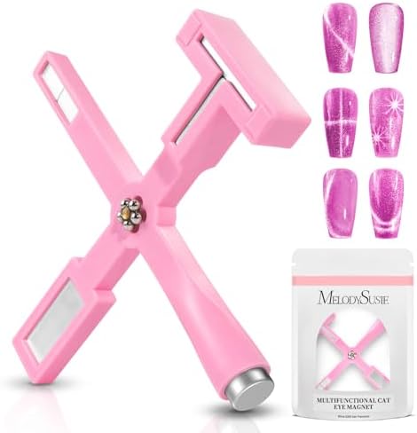 Amazon.com : MelodySusie 5 in 1 Nail Magnet, Multifunctional Cat Eye ...
