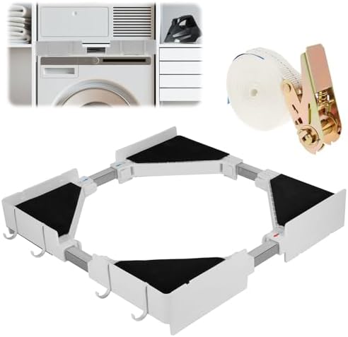 Adjustable Washer Dryer Stacking Kit, Space Saving Stacking Kit Washer ...