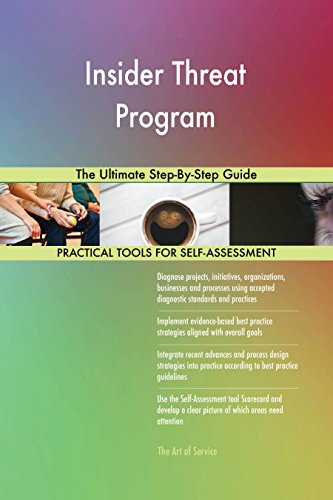 Insider Threat Program The Ultimate Step-By-Step Guide eBook : Blokdyk ...
