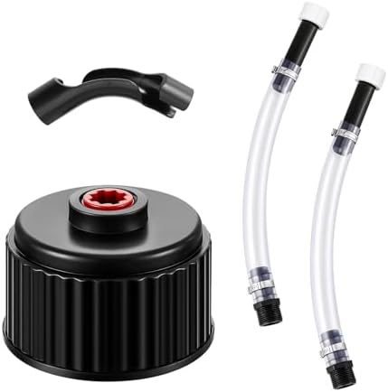 Amazon.com: Eontab Fuel Filler Jug Hose Racing Fuels Replacement Cap ...