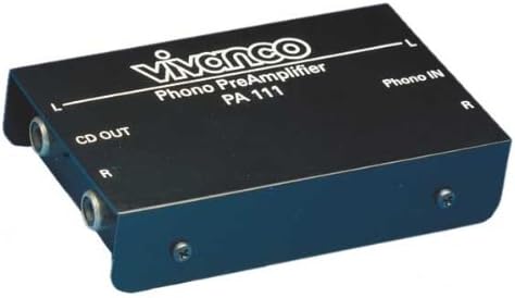 VIVANCO PA111 PHONO TO LINE PREAMPLIFIER: Amazon.co.uk: Musical ...