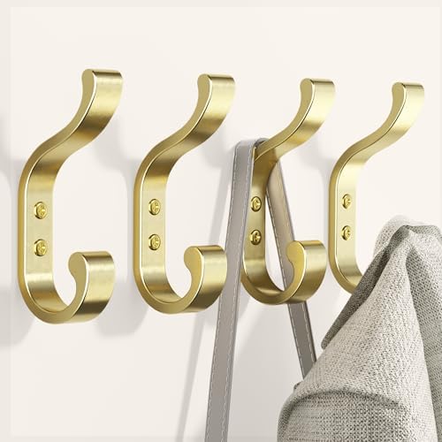 Large Wall Hooks for Hanging Coat: Metal Coat Hooks Wall Mount - Wall ...