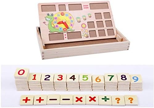 Brigamo 2-in-1 Drawing Board & Calculation Board for Children with ...