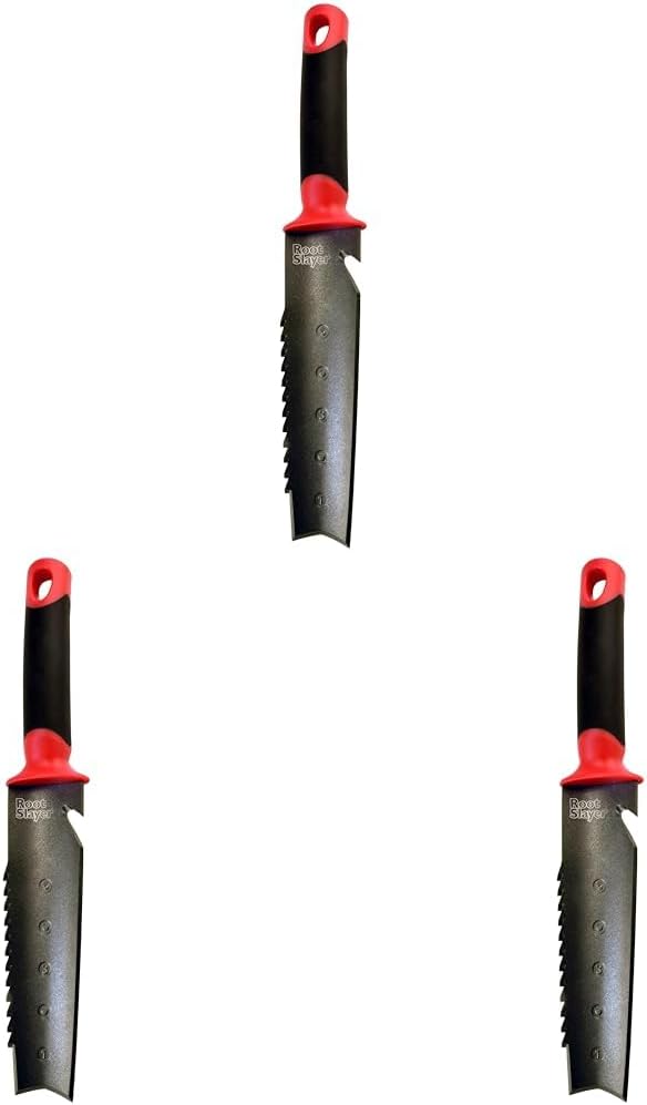 Amazon.com: Radius Garden 16211 Root Slayer Soil Knife, Red (Pack of 3 ...