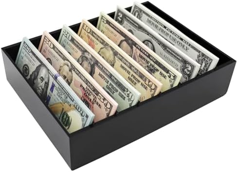 Amazon.com: Hipiwe Metal Rectangular Cash Box with Lid - 4 Packs ...