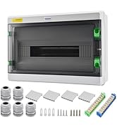 MOLLOM 2 Way Circuit Breaker MCB Distribution Protection Box with DIN ...