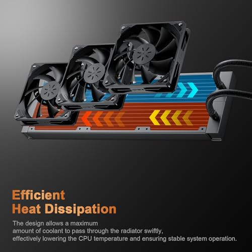 Snapklik.com : P360K ARGB Liquid Cooling System, CPU Water Cooler W ...