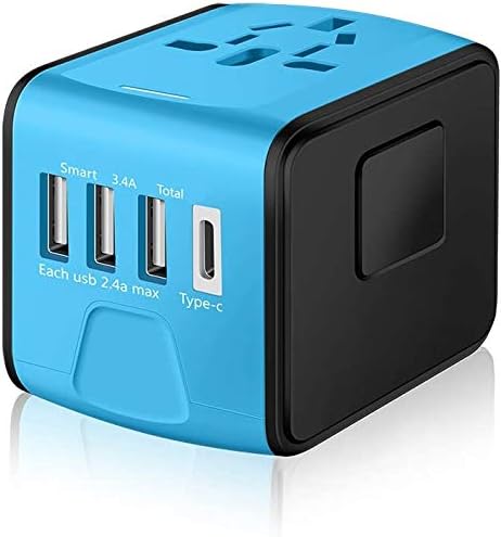 Amazon.com: Universal Travel Adapter, Unidapt International Plug ...
