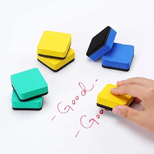 8 Pack Magnetic White Board Erasers, Dry Eraser Chalkboard Cleaner Bulk ...