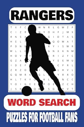 Rangers Word Search Puzzle Book: Word Searches with Easy To Read Print ...