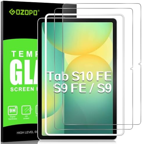Amazon.com: GOZOPO Screen Protector for Samsung Galaxy Tab S10 FE/Tab ...